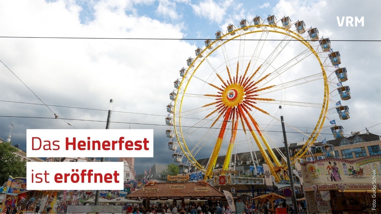 Das Heinerfest ist eröffnet